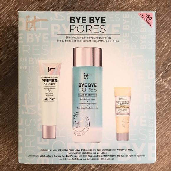 it cosmetics | Skincare | It Cosmetics Bye Bye Pores Trio New | Poshmark